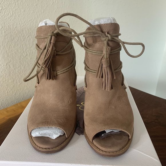 Jessica Simpson | Shoes | Jessica Simpson Ceri Warm Taupemorocco Open ...